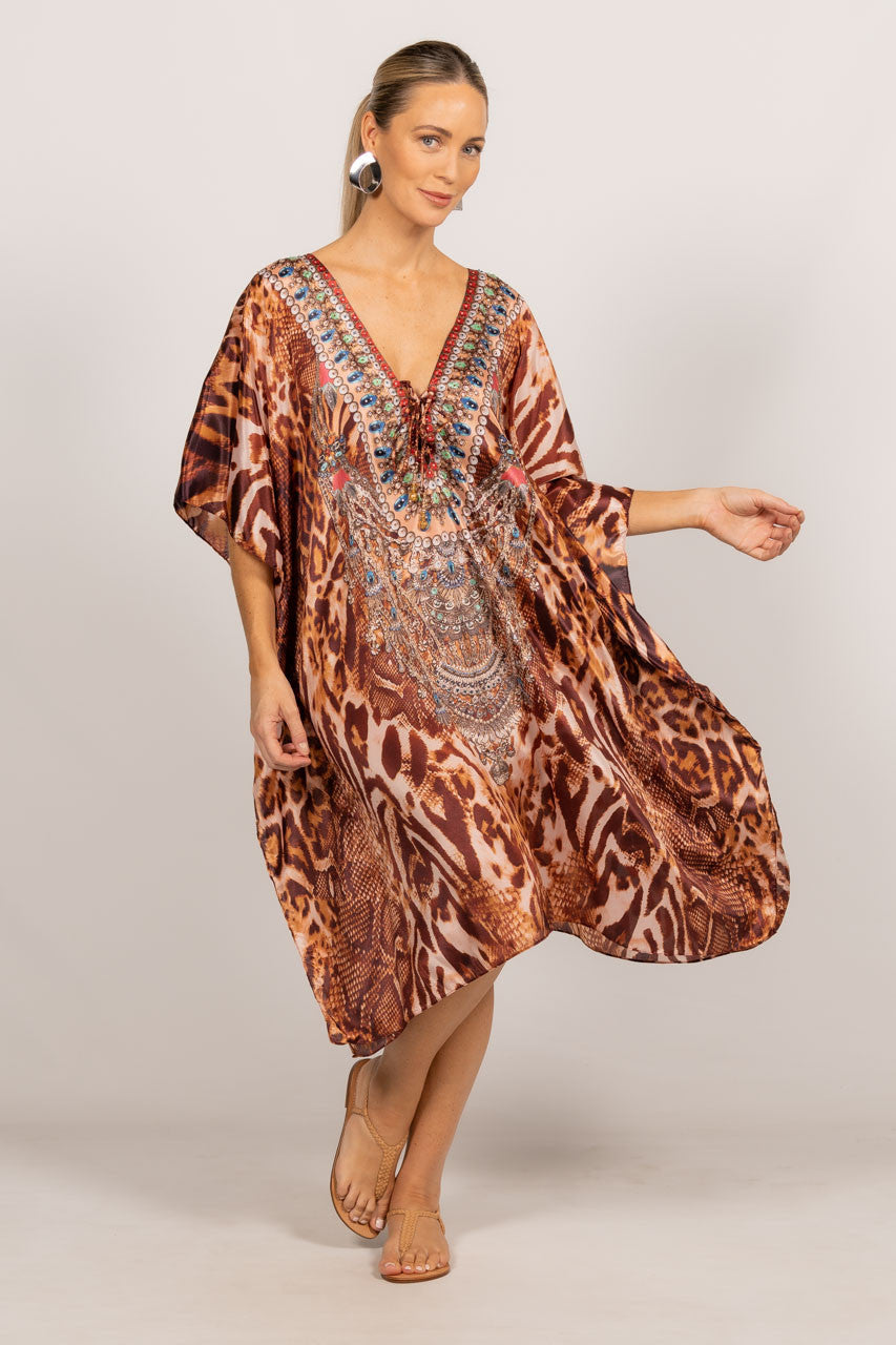 Shop Knee Length Kaftans Australia | P.S. Frocks